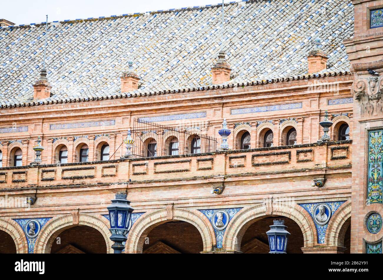 close up view of the historical streets of the spanish cities ...