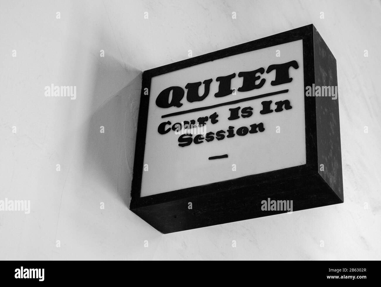 Court in session hi-res stock photography and images - Alamy