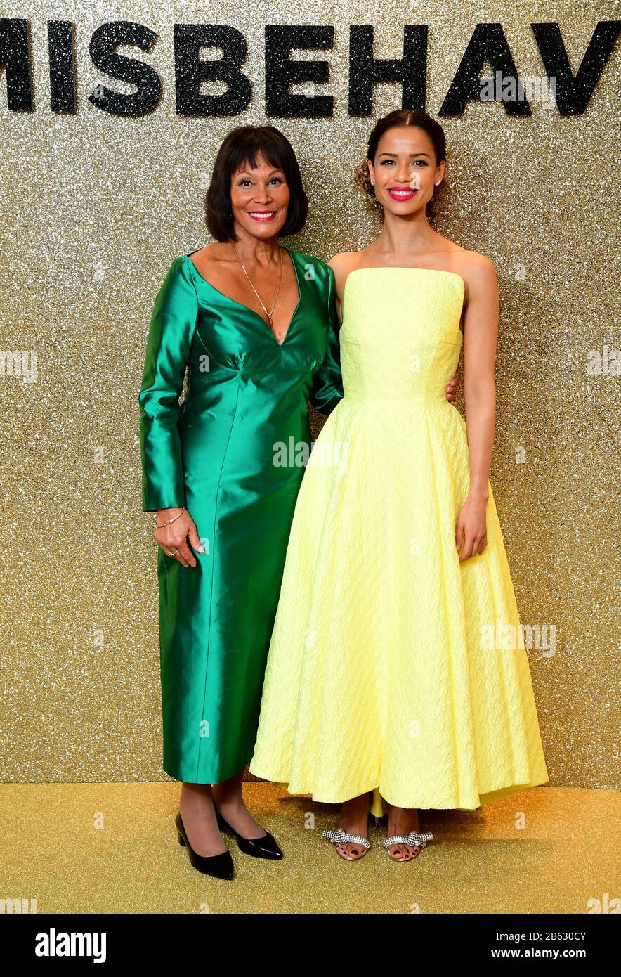 Gugu Mbatha-Raw (right) and Jennifer Hosten attending the Misbehaviour ...