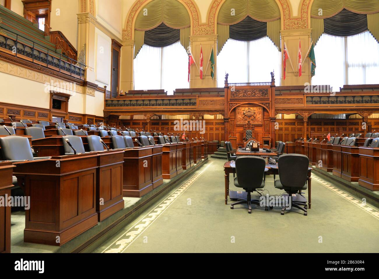 Interior of Legislative Assembly of Ontario Stock Photo - Alamy