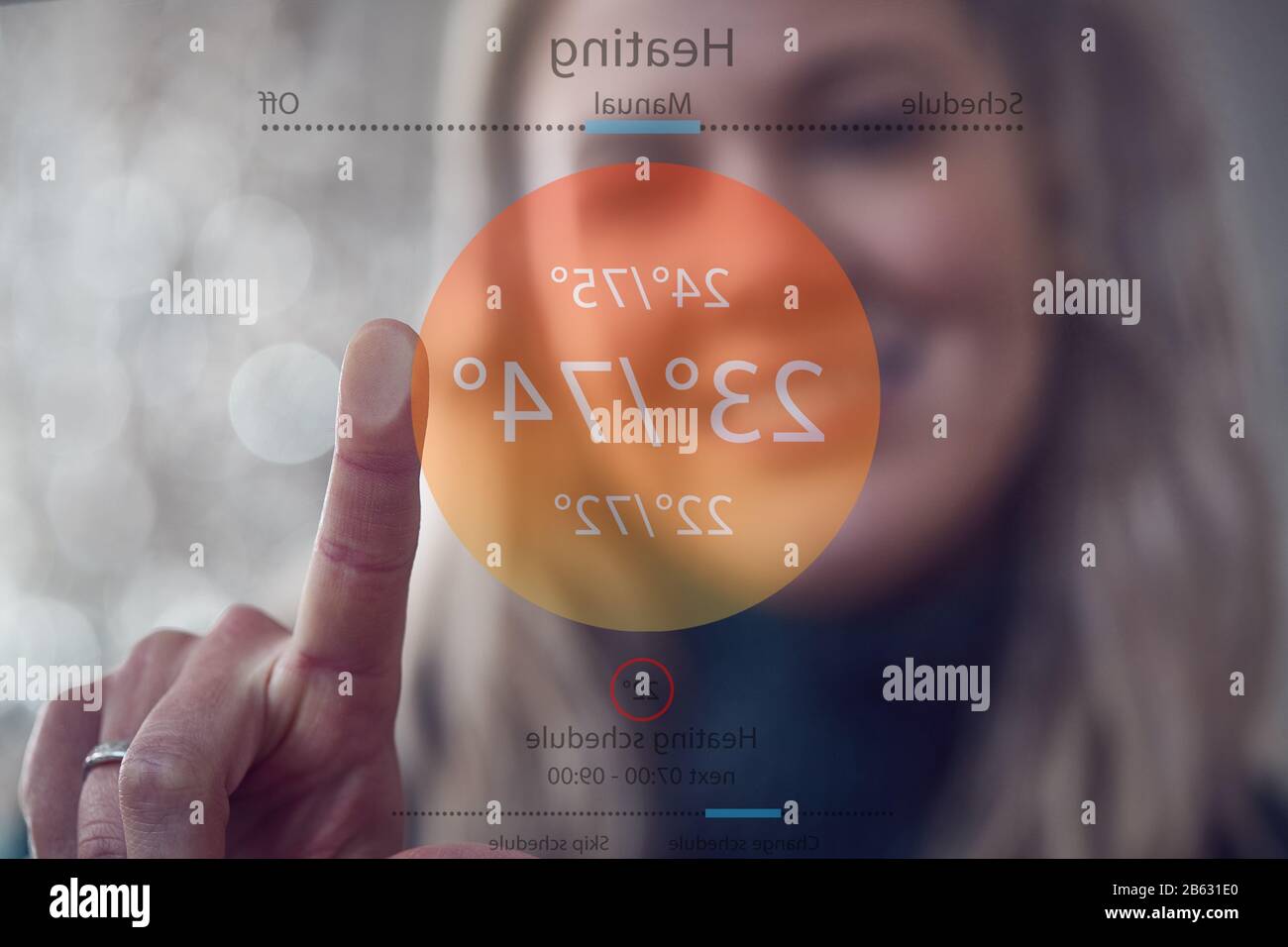 Close up touch control hi-res stock photography and images - Alamy