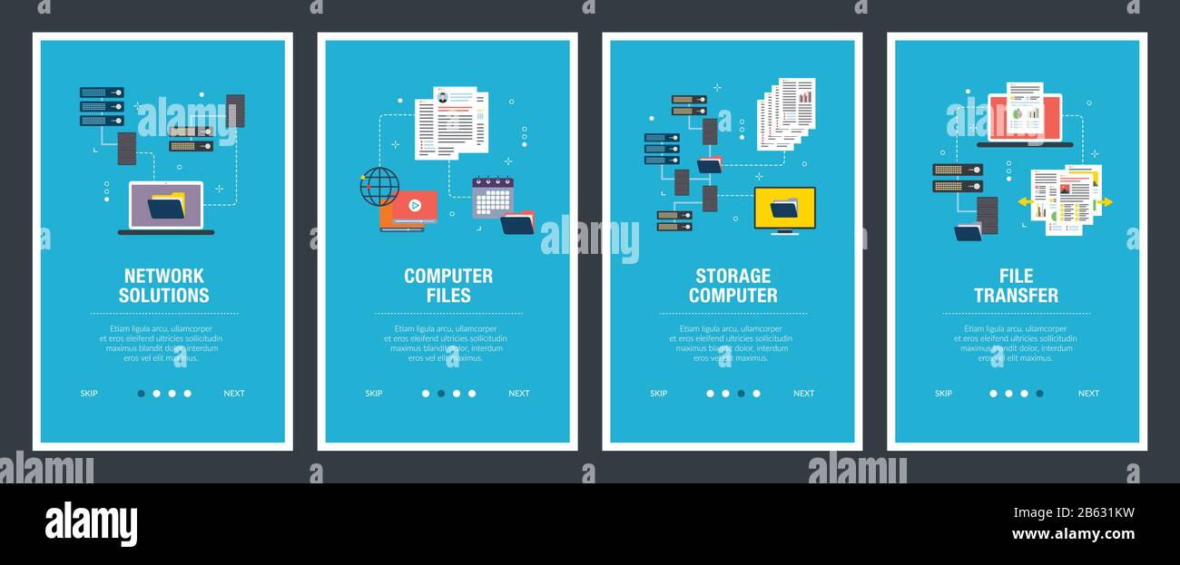 Computer laptop banner Stock Vector Images - Alamy