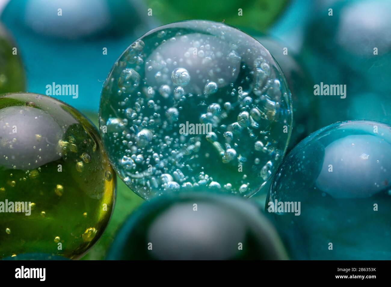 Glass marble bubbles hi-res stock photography and images - Alamy