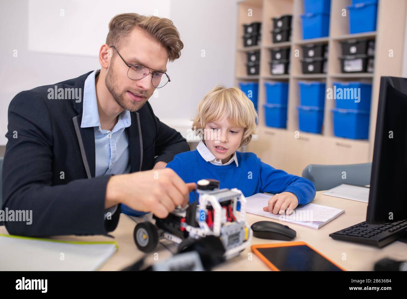 Touching his car hi-res stock photography and images - Alamy