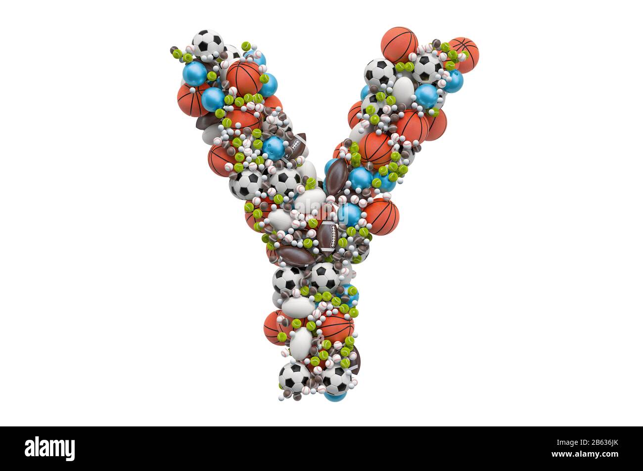 Soccer alphabet capital letter illustration hi-res stock photography ...