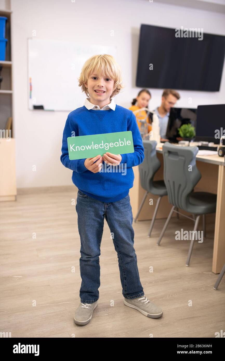 Knowledgeable teacher hi-res stock photography and images - Alamy