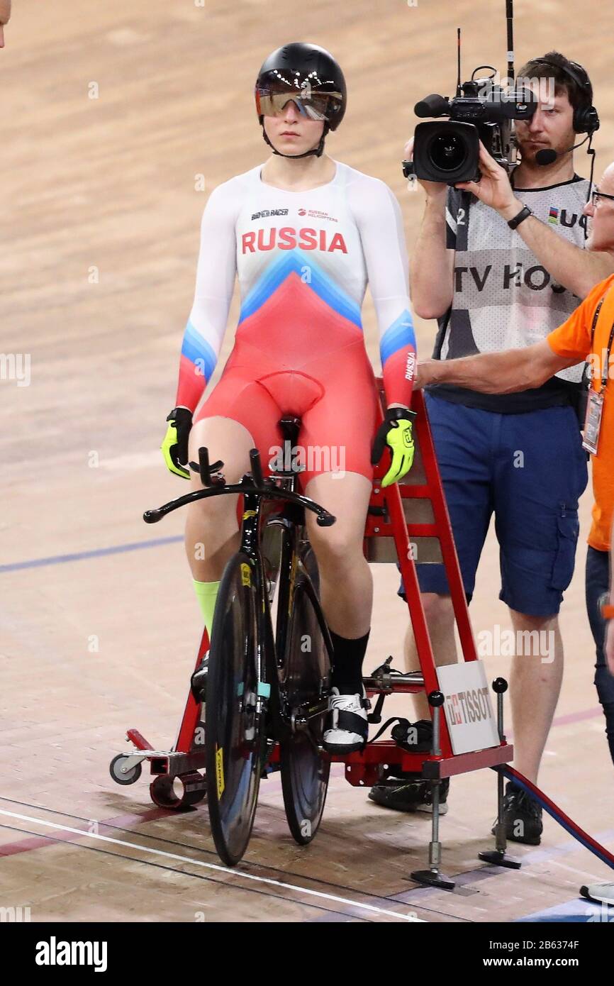 Daria Shmeleva of Russia Women's 500m Time Trial - Final during the ...