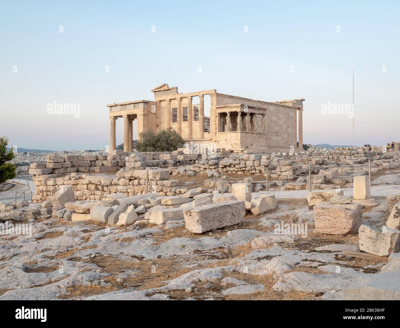 Eréchtheion, iconic temple of ancient greece Stock Photo - Alamy