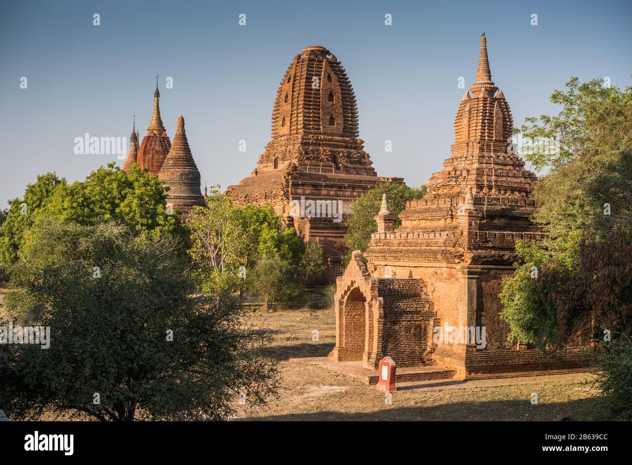 Bagan temples, Myanmar, Asia Stock Photo - Alamy