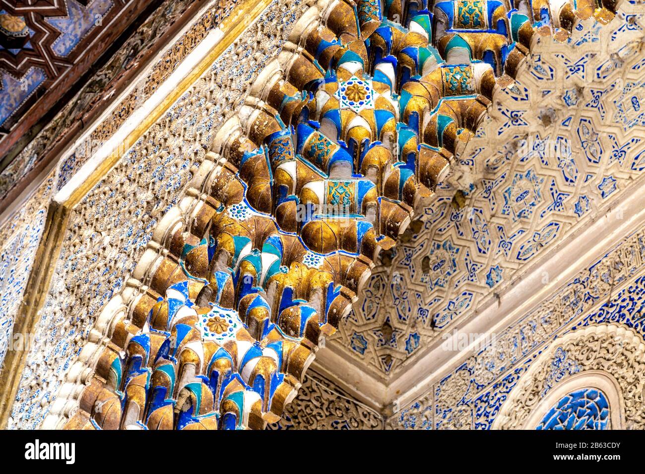Alcazar seville palace moorish hi-res stock photography and images - Alamy