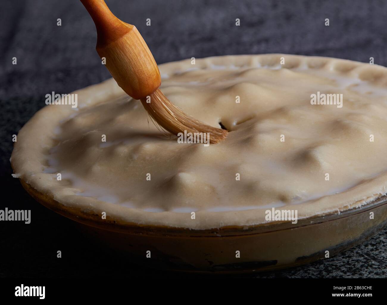 Home Made Pie Stock Photo - Alamy