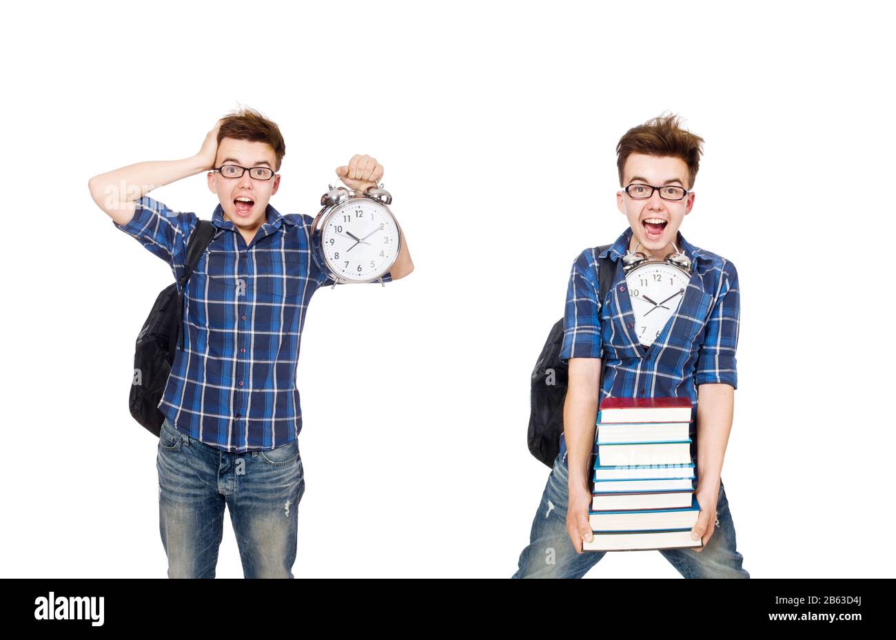Punctual teen hi-res stock photography and images - Alamy