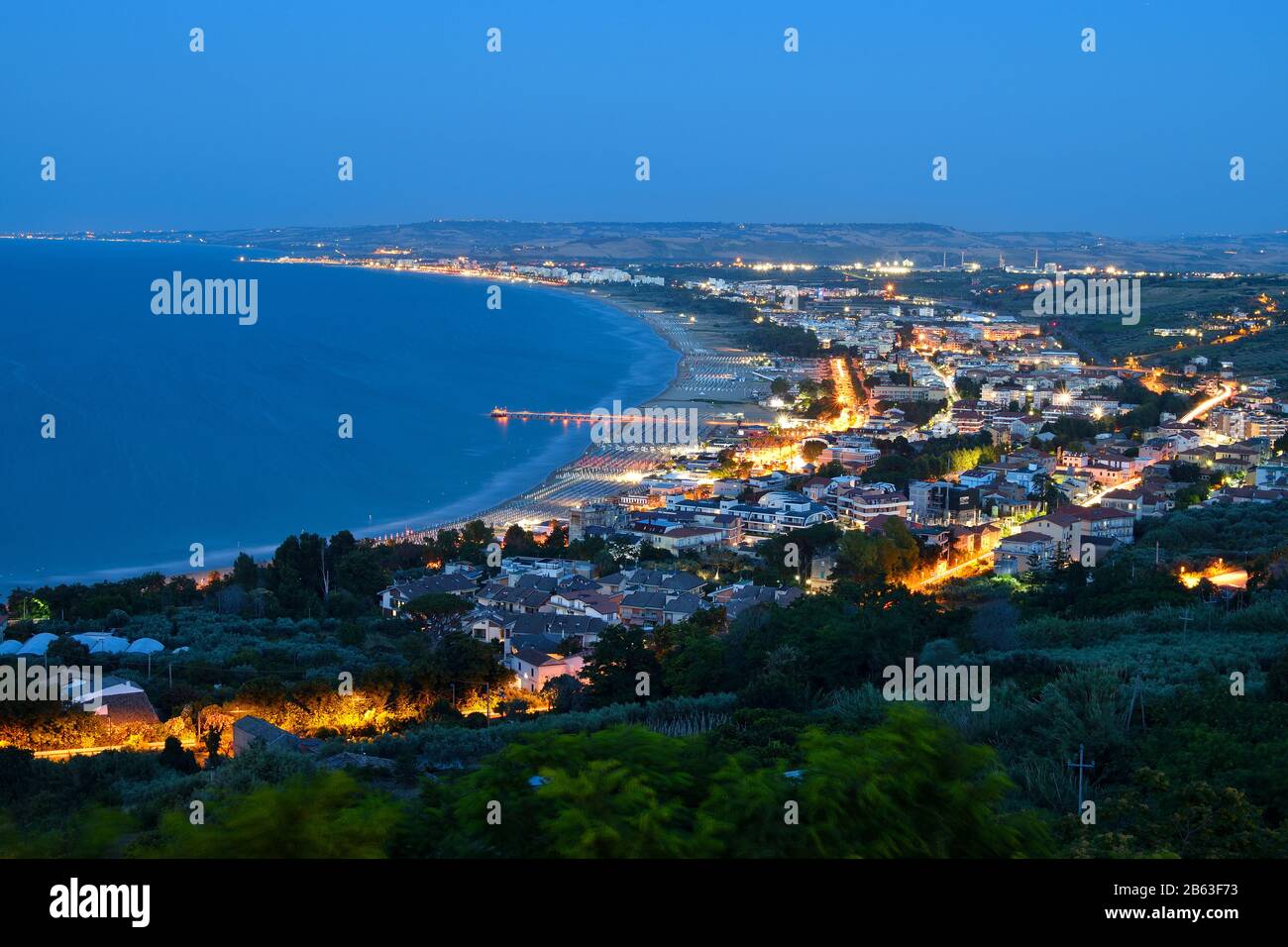 View of Vasto Stock Photo - Alamy