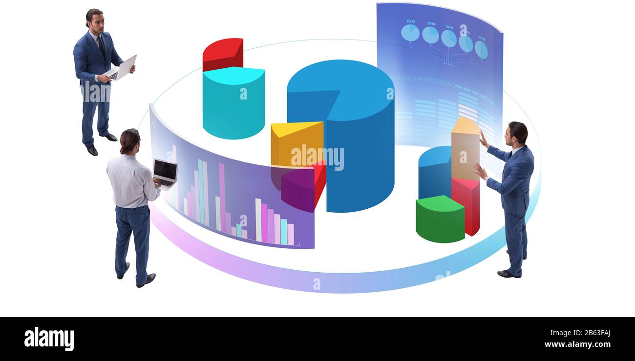 Trader working in technical visualization environment Stock Photo - Alamy