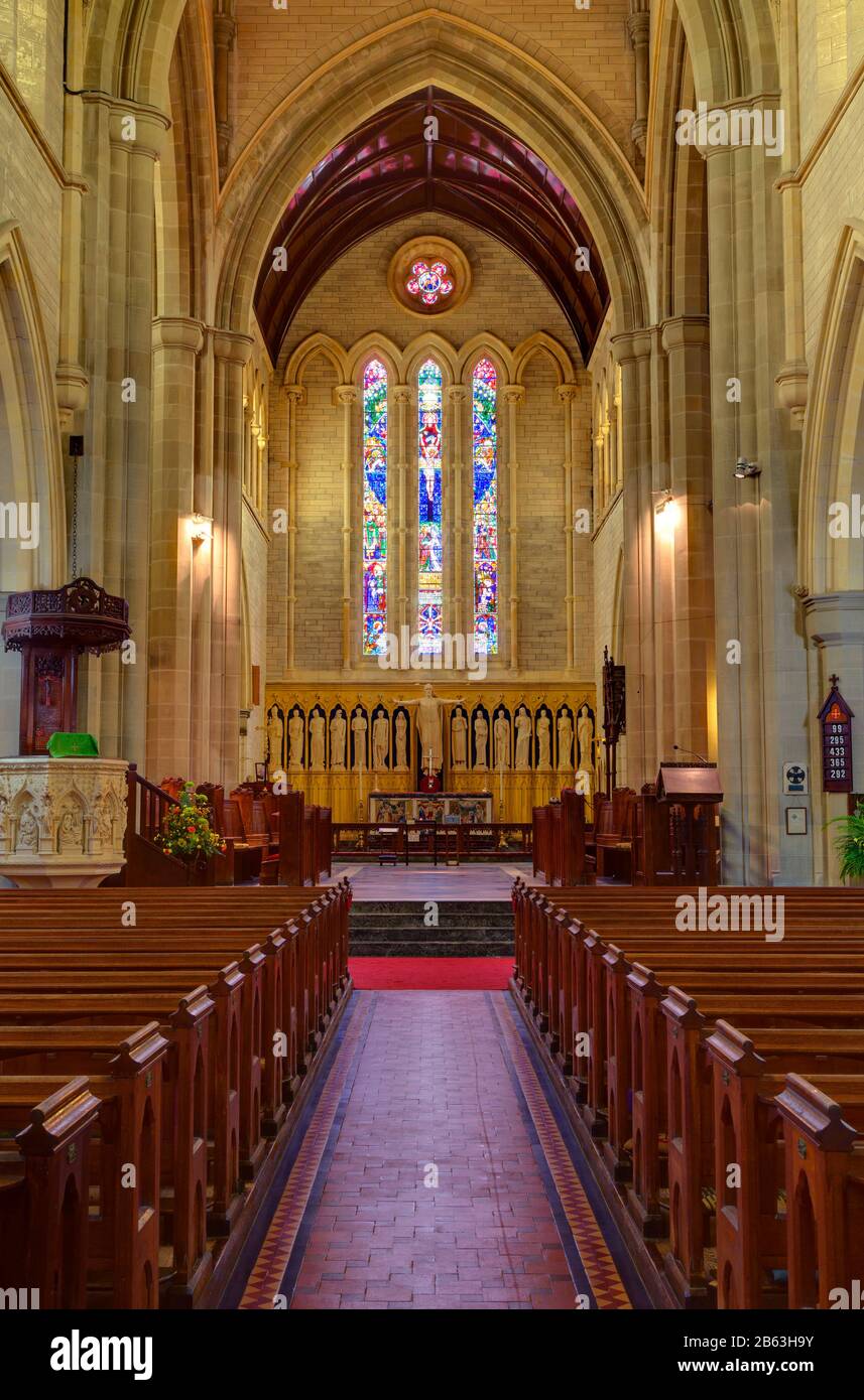 Cathedral of the most holy trinity hamilton bermuda hi-res stock ...