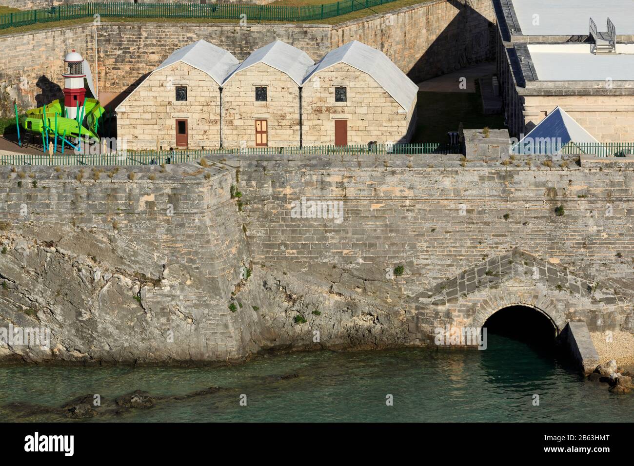 National Museum, Royal Naval Dockyard, Sandys Parish, Bermuda Stock ...