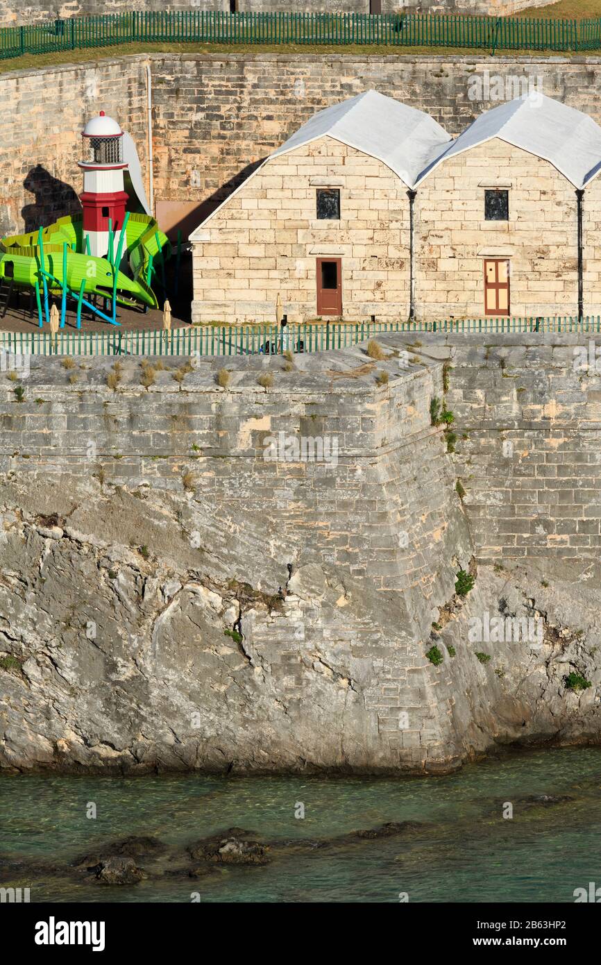 National Museum, Royal Naval Dockyard, Sandys Parish, Bermuda Stock ...