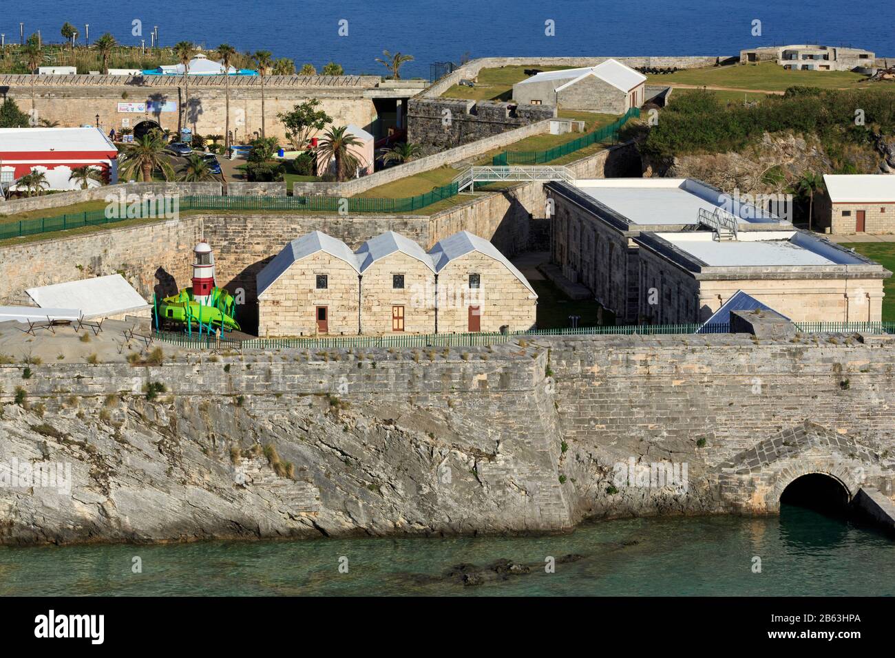 National Museum, Royal Naval Dockyard, Sandys Parish, Bermuda Stock ...