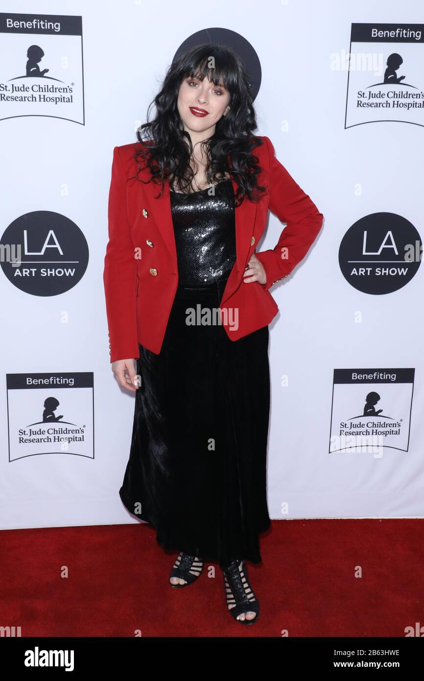 Los Angeles, California, USA. 5th February, 2020. LA Art Show 2020 ...