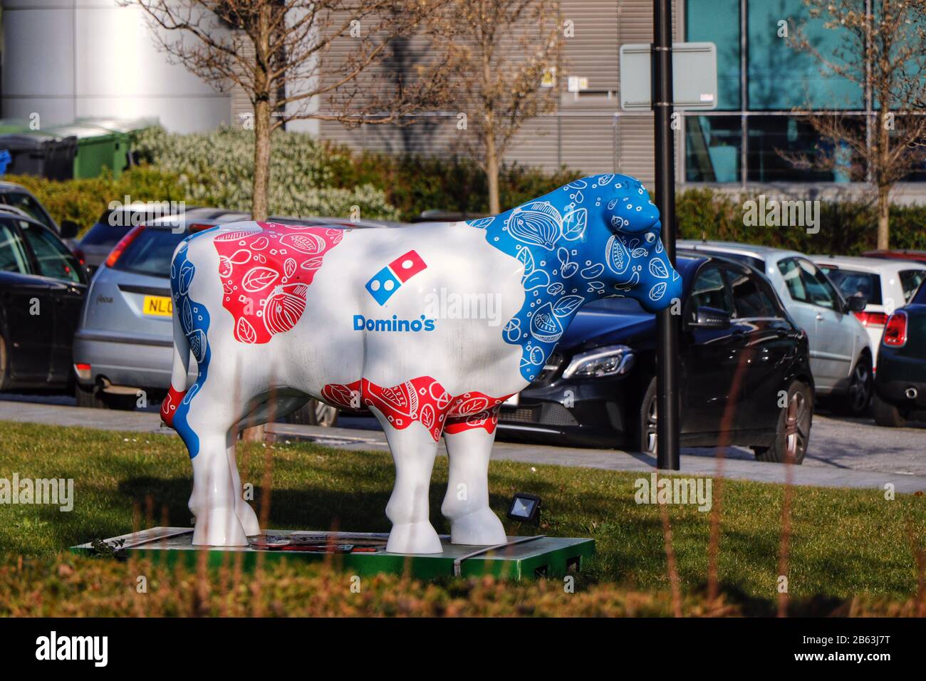 The Domino's Pizza Headquarters and manufacturing plant, Ashland ...
