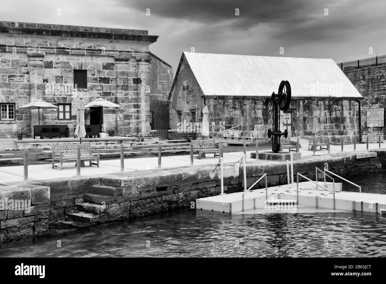 Royal naval dockyard bermuda Black and White Stock Photos & Images - Alamy