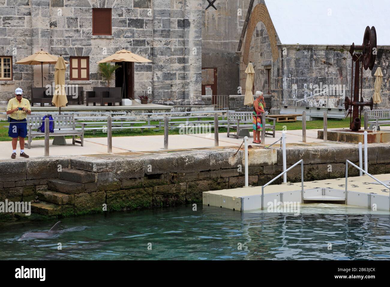 National Museum, Royal Naval Dockyard, Sandys Parish, Bermuda Stock ...