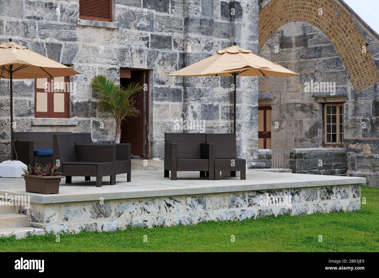 National Museum, Royal Naval Dockyard, Sandys Parish, Bermuda Stock ...