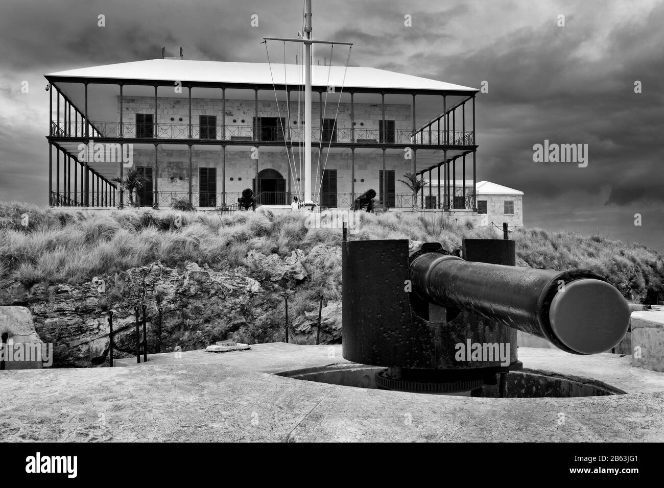 National Museum, Royal Naval Dockyard, Sandys Parish, Bermuda Stock ...