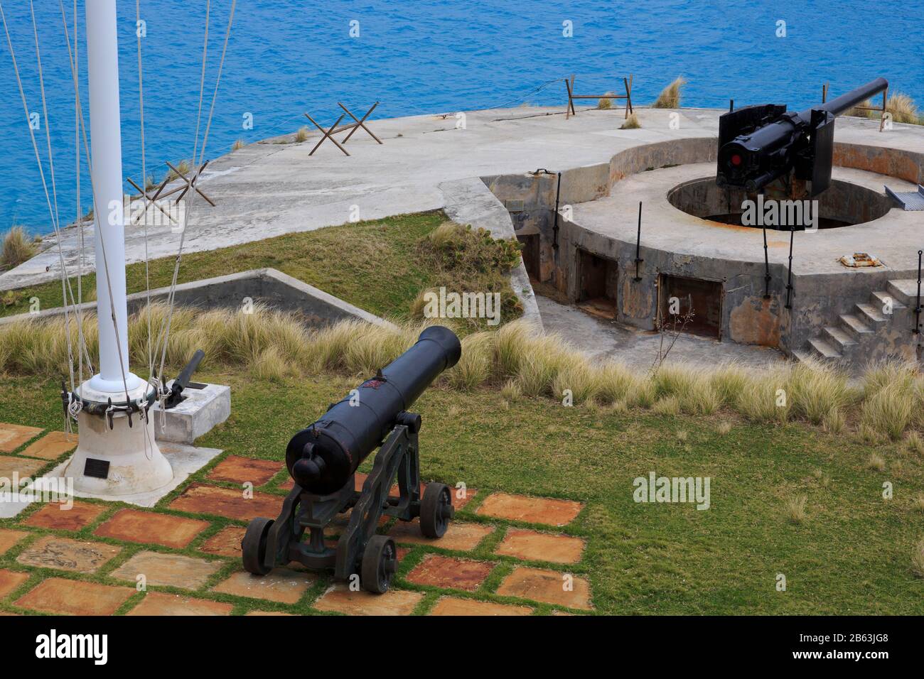 National Museum, Royal Naval Dockyard, Sandys Parish, Bermuda Stock ...