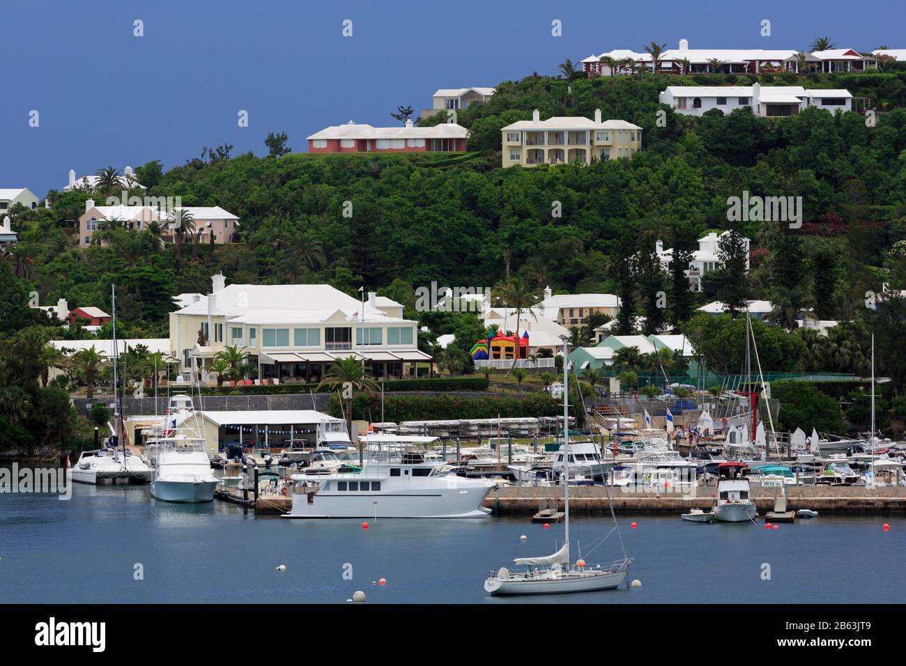 Architecture in Paget Parish, Bermuda Stock Photo - Alamy