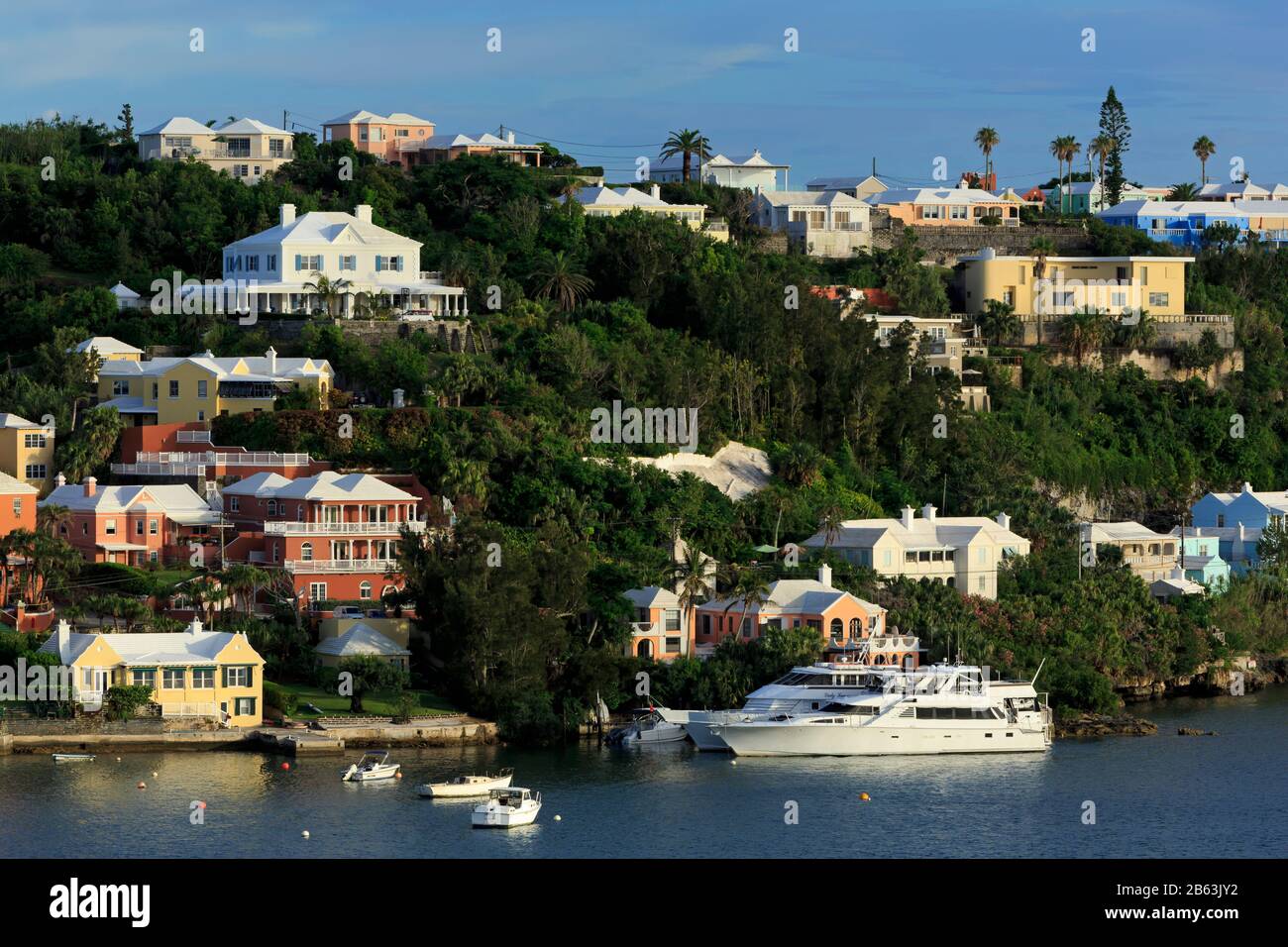 Architecture in Paget Parish, Bermuda Stock Photo - Alamy