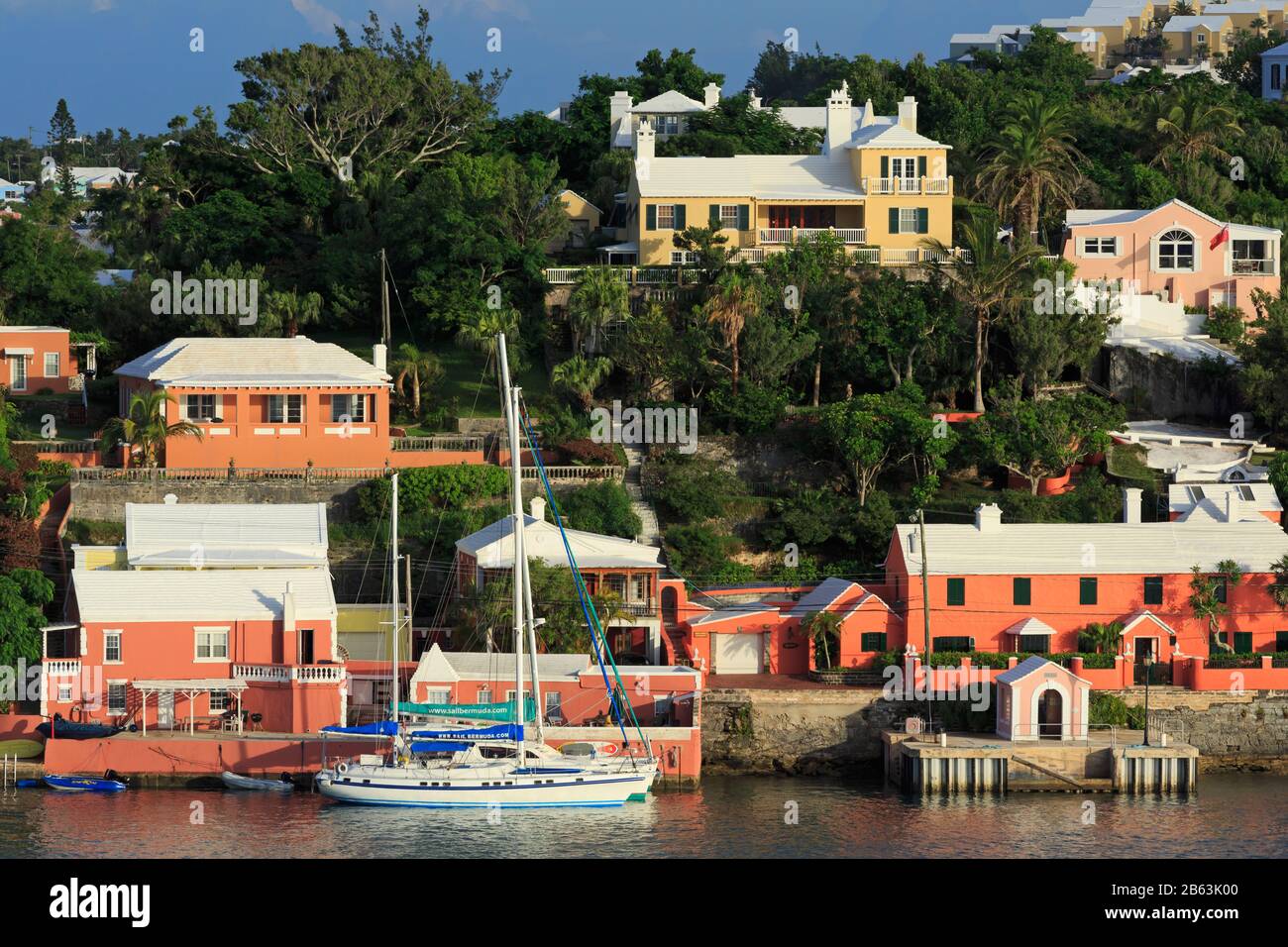 Architecture in Paget Parish, Bermuda Stock Photo - Alamy
