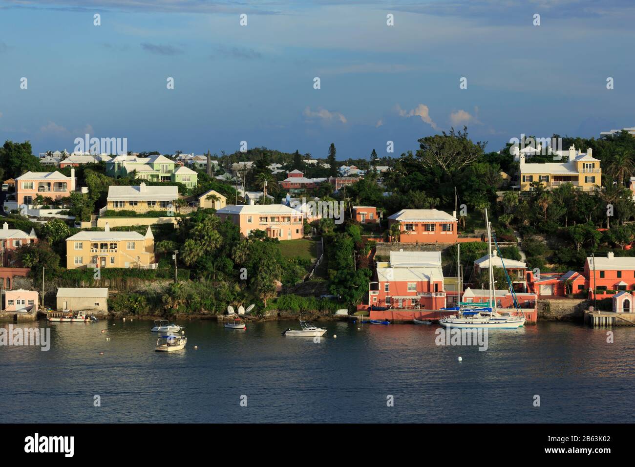 Architecture in Paget Parish, Bermuda Stock Photo - Alamy