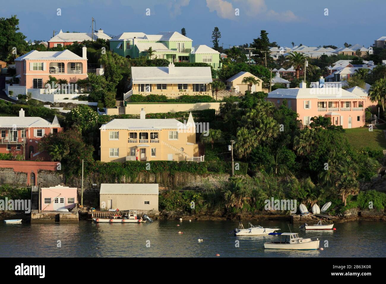 Architecture in Paget Parish, Bermuda Stock Photo - Alamy