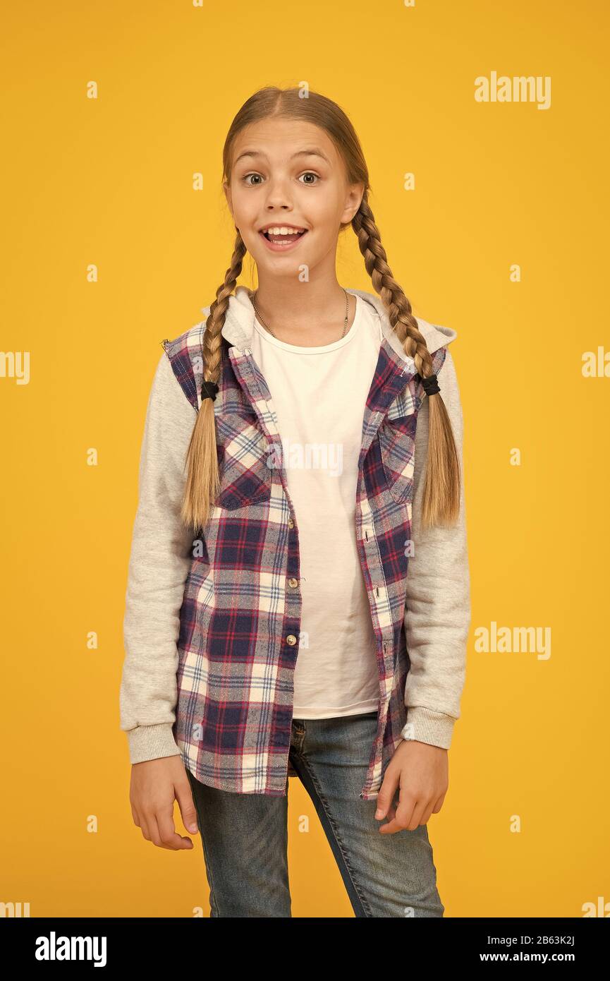 School Hipster Style Girl