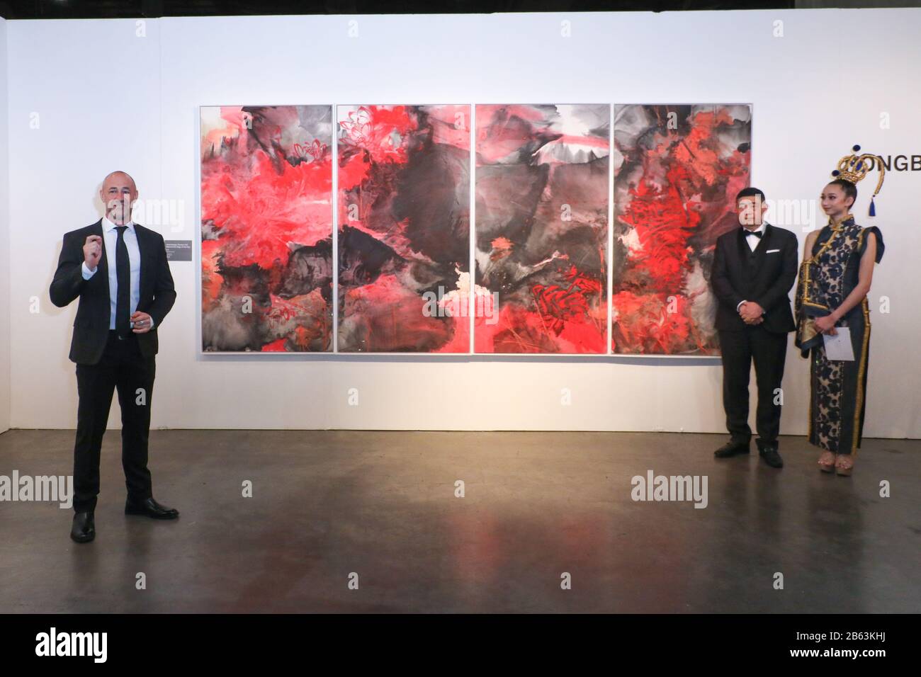 LA Art Show 2020 - Hongbo Press Conference hosted by Professor Richard ...