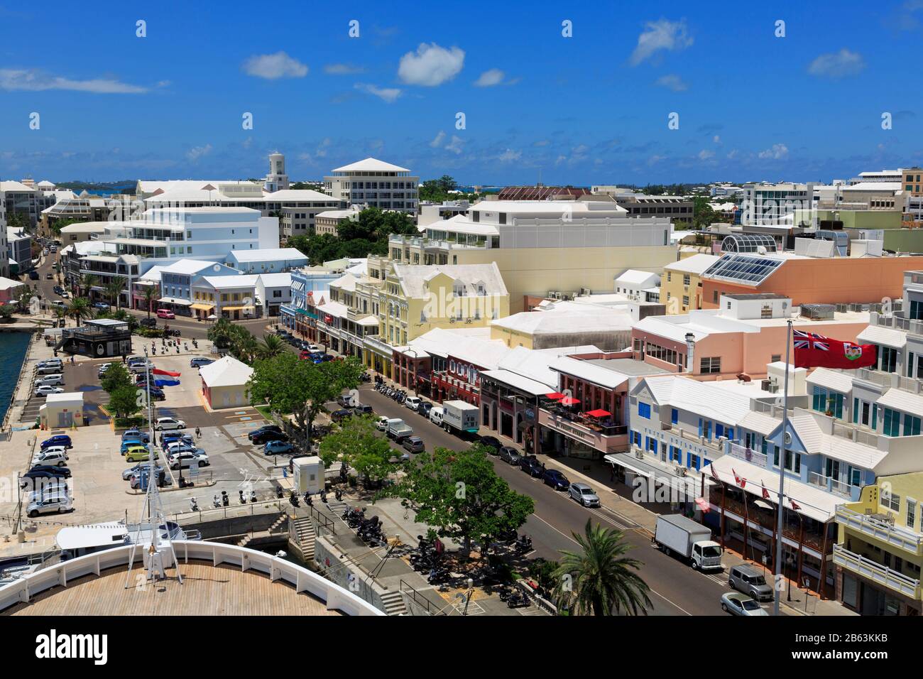 Hamilton bermuda skyline hi-res stock photography and images - Alamy