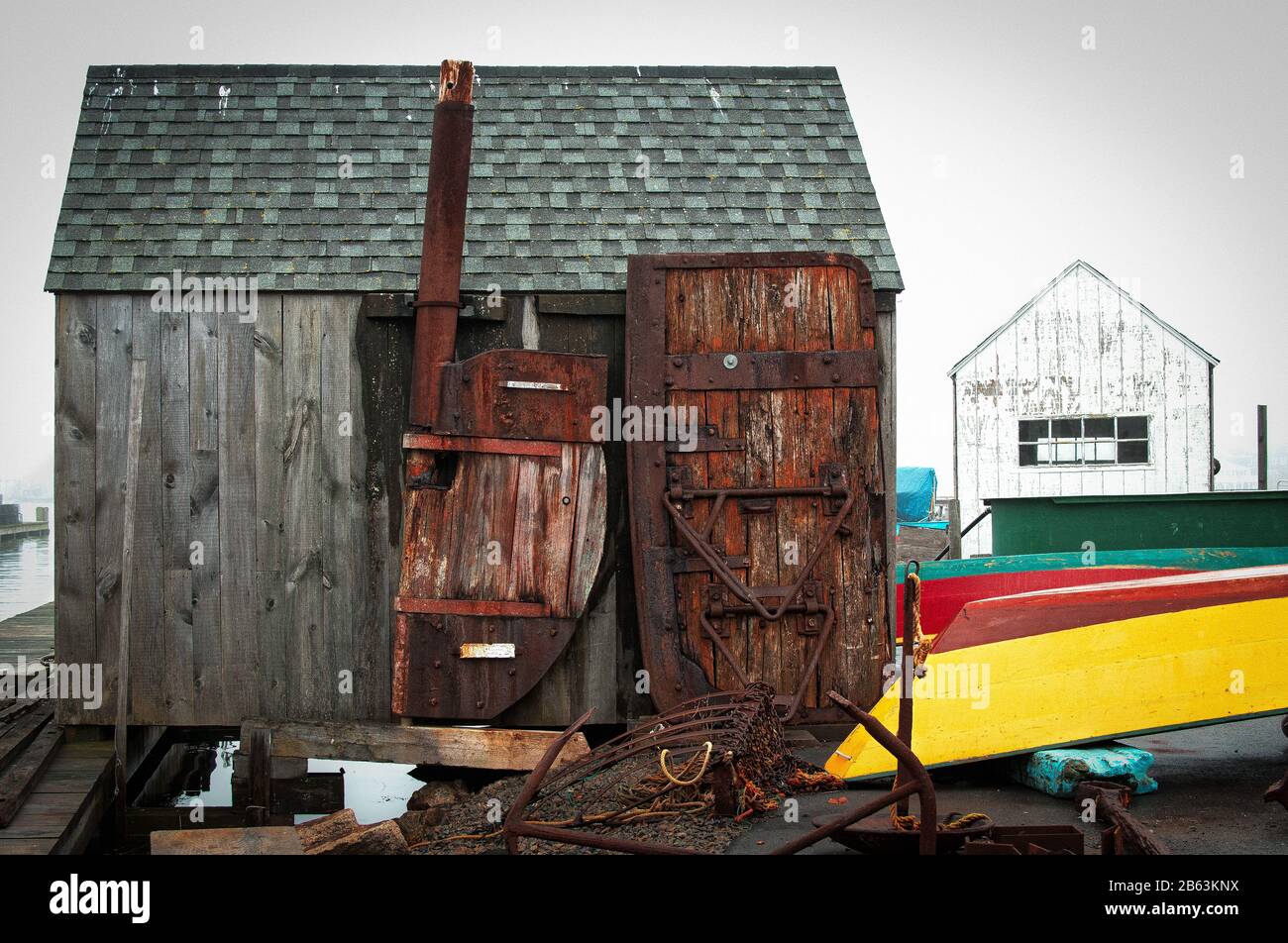 Dry dock shelter hi-res stock photography and images - Alamy