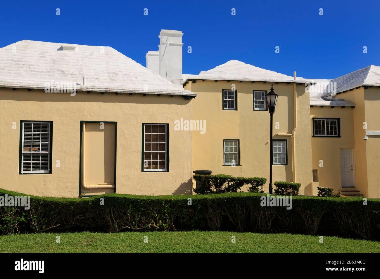King Street, Town of St. George, St. George's Parish, Bermuda Stock ...