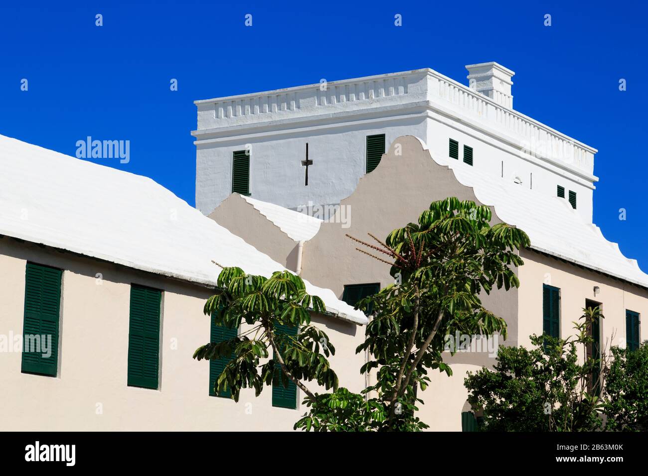 Old State House, Town of St. George, St. George's Parish, Bermuda Stock ...
