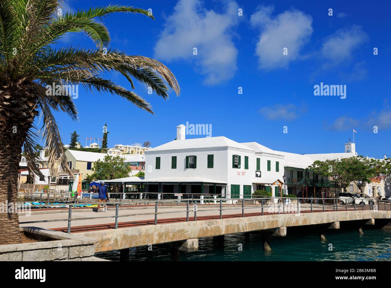 Bridge to Ordnance Island, Town of St. George, St. George's Parish ...