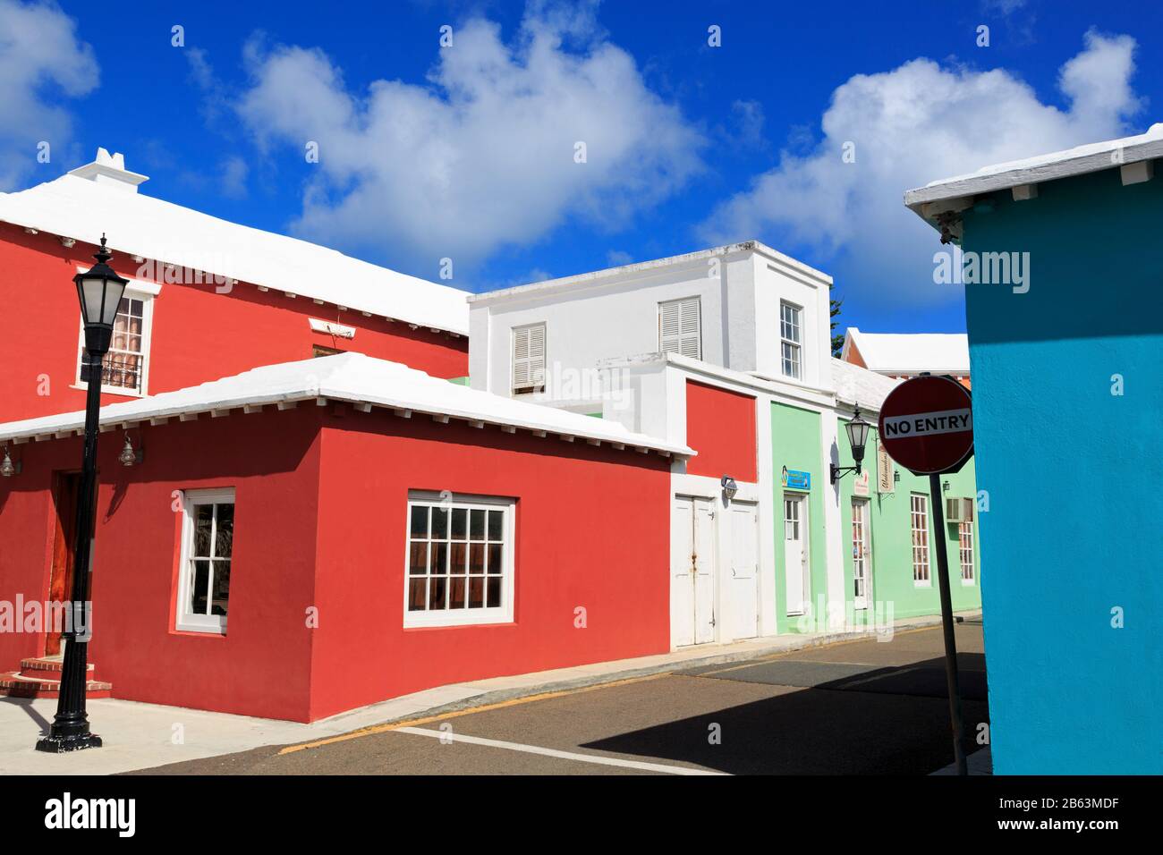Town of St. George, St. George's Parish, Bermuda Stock Photo - Alamy
