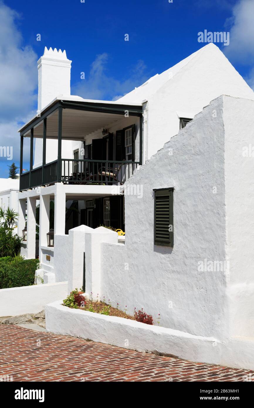 Bermuda bridge house architecture hi-res stock photography and images ...