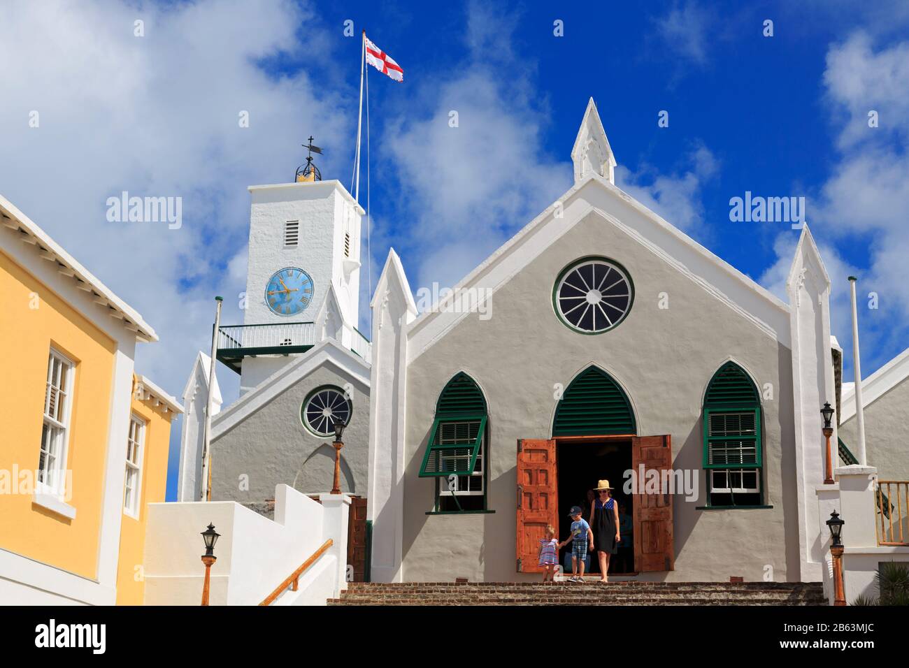 St. Peter's Church, Town of St. George, St. George's Parish, Bermuda ...