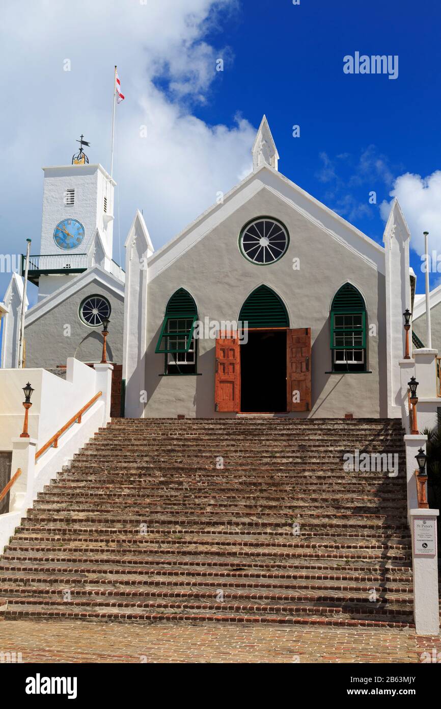 St. Peter's Church, Town of St. George, St. George's Parish, Bermuda ...