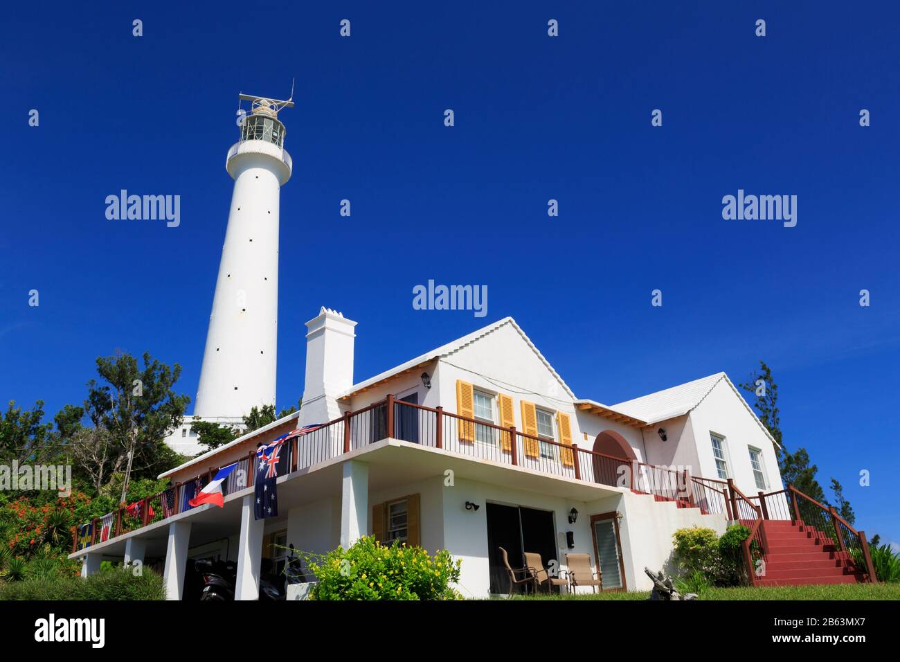 Gibbs Hill Lighthouse, Southampton Parish, Bermuda Stock Photo - Alamy
