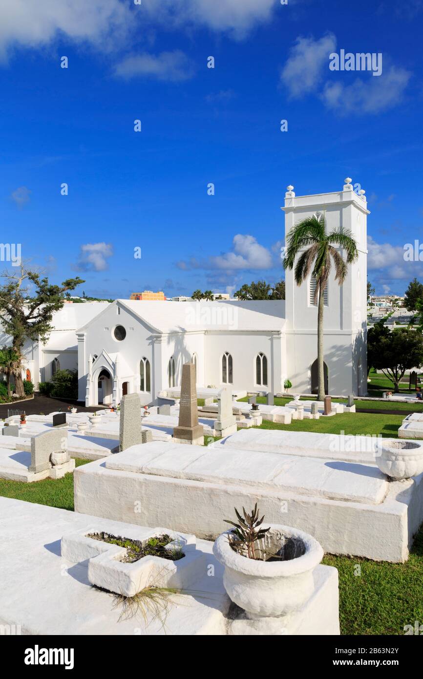 St. John The Evangelist Church & Cemetery, Hamilton, Pembroke Parish ...