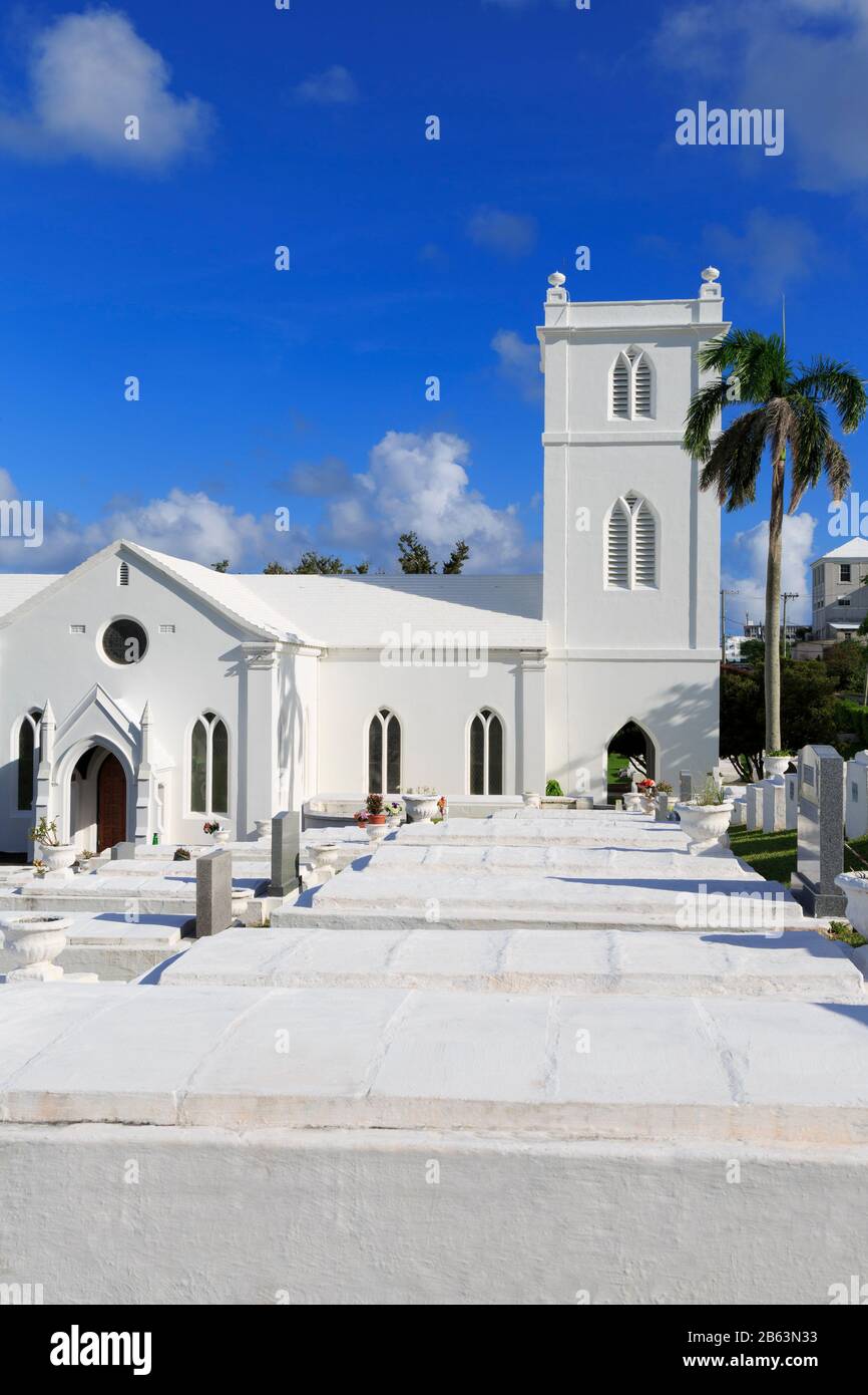 St. John The Evangelist Church & Cemetery, Hamilton, Pembroke Parish ...