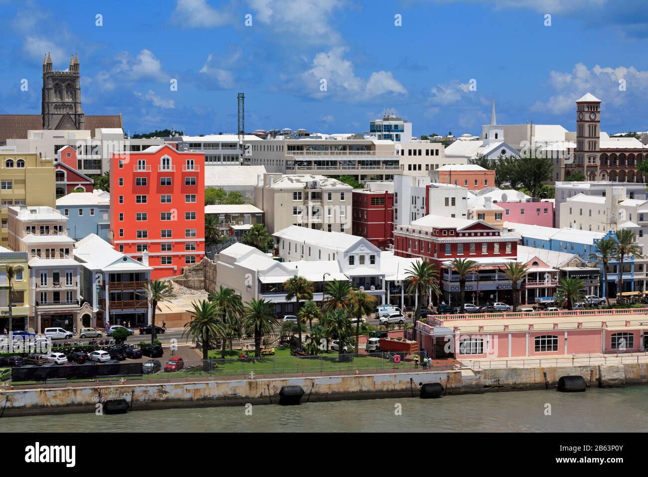 Hamilton bermuda skyline hi-res stock photography and images - Alamy
