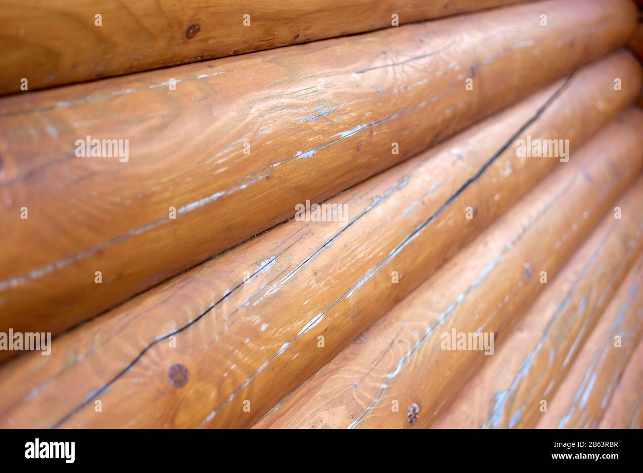 Parallel wooden logs hi-res stock photography and images - Alamy